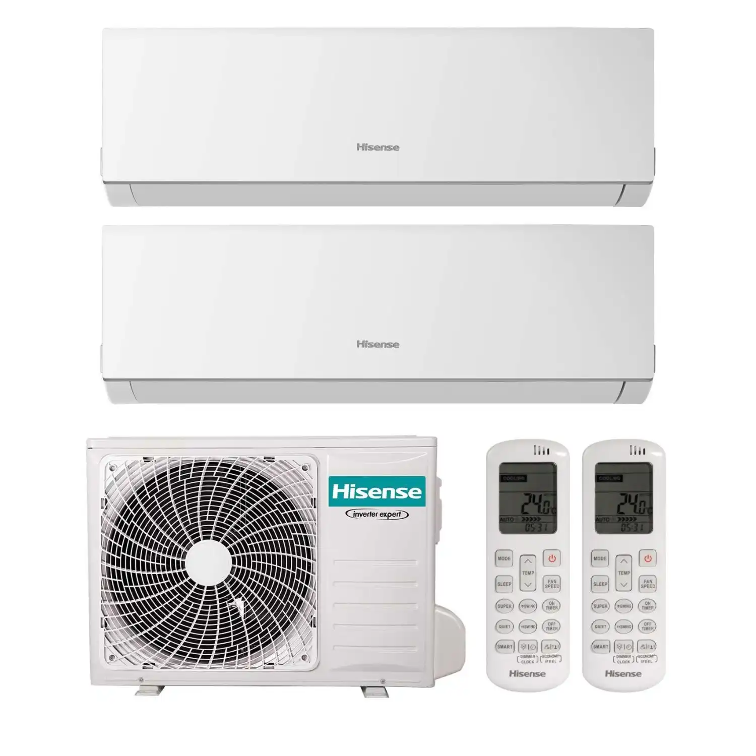 HISENSE Multisplit klimatska naprava 2x DJ35LE0EG-E/2AMW52U4RXC HISENSE Multisplit klimatska naprava 2x DJ35LE0EG-E/2AMW52U4RXC